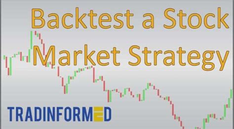 How To A Backtest Stock Market Trading Strategy Xtreme Trading Free Options Trading Course