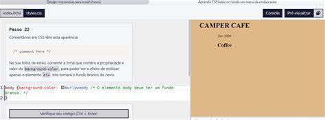 aprenda css básico criando um menu de restaurante passo 22 html css