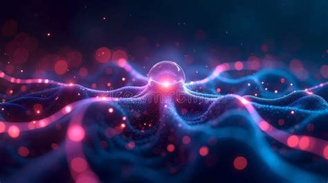 Ai Neural Network Visualizations Machine Learning Structures Neural Pathway Concepts Stock