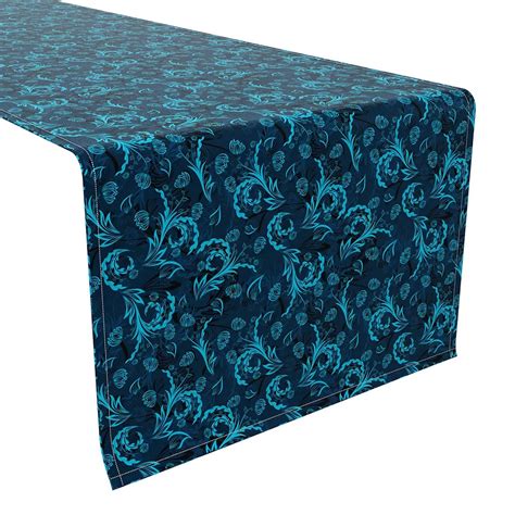 Table Runner 100 Cotton 16x108 Floral 163