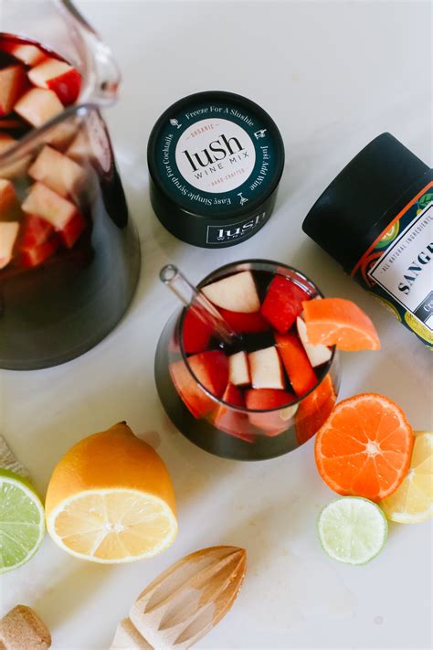 Lush Organic Wine Slushy And Cocktail Mixers Lush Wine Mix Organic
