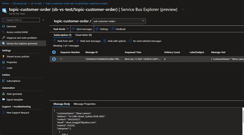 Lookup Data From Service Bus Topic Message Using Azure Logic App Tajuddins Blog