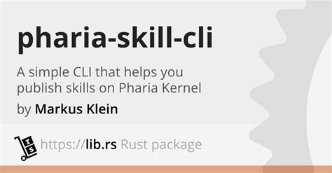 pharia-skill-cli — command-line utility in Rust // Lib.rs
