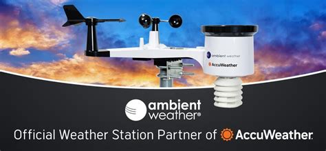 Compare AccuWeather Weather Stations Compatible Sensors