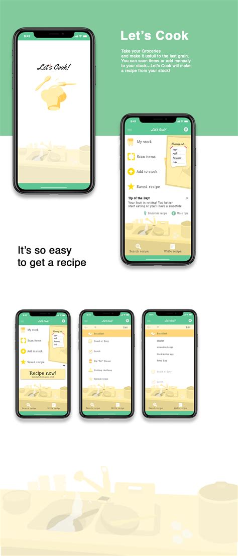 UI UX Application On Behance