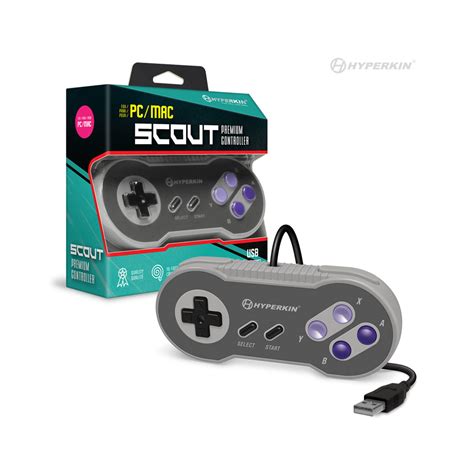 Scout Premium Usb Controller For Pc And Mac Hyperkin Stone Age Gamer