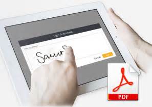 How To Add Electronic Signature To PDF Files