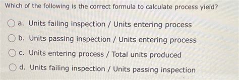 solved which of the following is the correct formula to