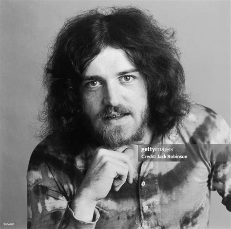 Studio Headshot Portrait Of British Rock Singer Joe Cocker With His
