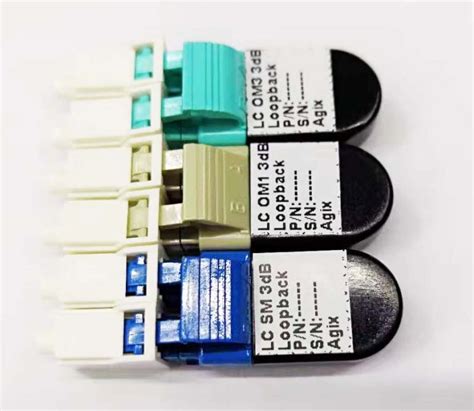 Lc Loopback Connector Customized 3v Tech