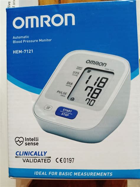 Omron Bp Machine Health Nutrition Health Monitors Weighing Scales On Carousell