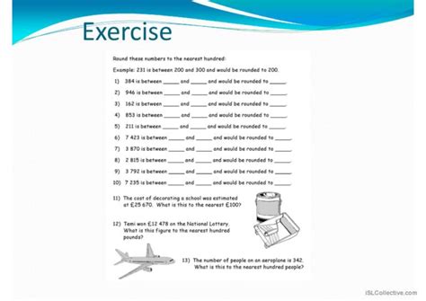 Rounding And Estimating English Esl Powerpoints