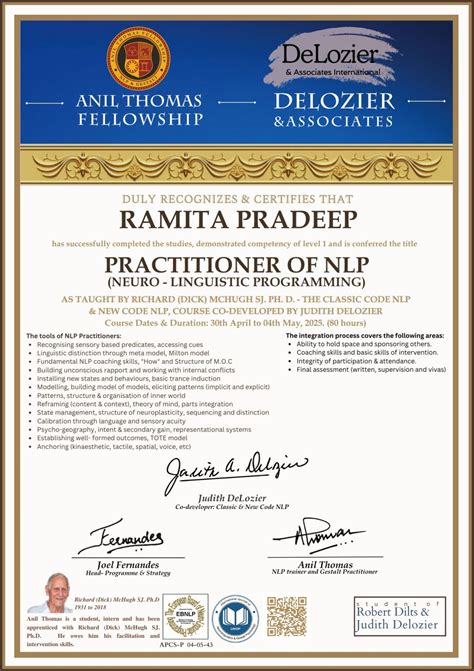 Thrilled And Grateful To Share That I Have Officially Completed My