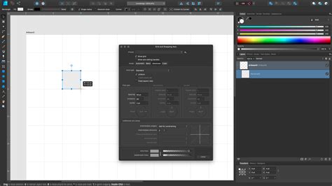 Grid Not Showing Properly Pre V2 Archive Of Affinity On Desktop