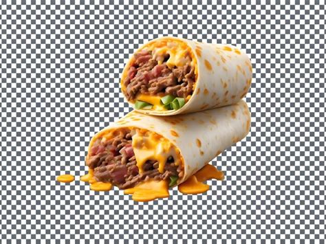 Premium Psd A Cheddar Cheese Wrap With A Cheddar Cheese And Lettuce