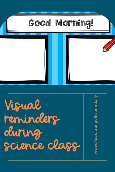 Visual Reminders During Science Class Classroom Routines And