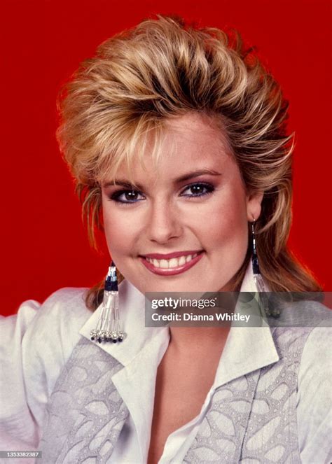 Actress Tracey E Bregman Poses For A Portrait Circa 1983 In Los