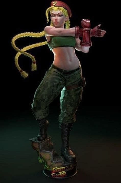 Cammy Street Fighter 3d Print Stl Files Stl3dprinter