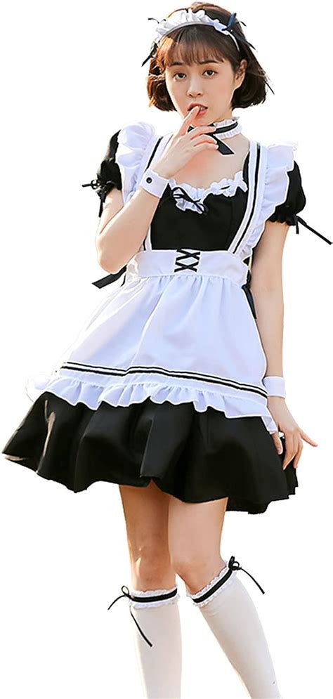 Cute Maid Cosplay Costume For Halloween And Anime Algeria Ubuy