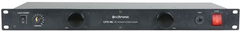 Citronic Cpd 8c 19 8 Way Iec Power Conditioner Simply Sound And Lighting