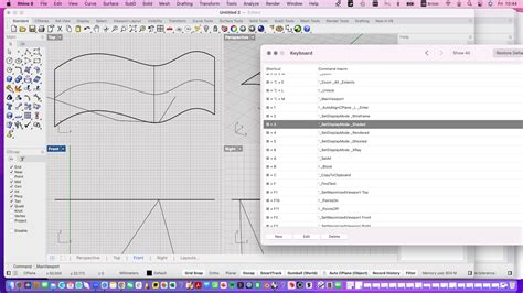 Some Keyboard Commands Have Stopped Working Rhino 8 For Mac Rhino