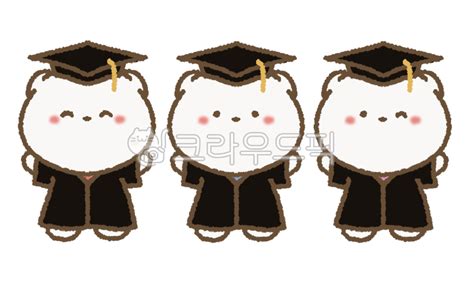 졸업 축하 배너 곰돌이 졸업시즌 사진이미지일러스트캘리그라피 Dhshtkxh작가