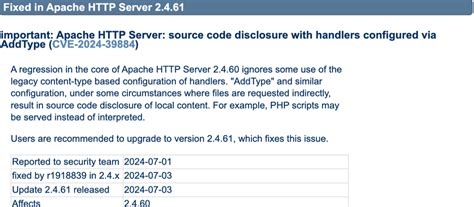 Apache基金會修補網頁伺服器 Server的原始碼洩露弱點 Ithome