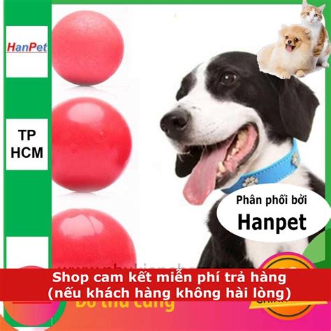 Ball For Dogs To Play And Chew Heavy Rubber Ball In 4 Sizes Shopee Malaysia