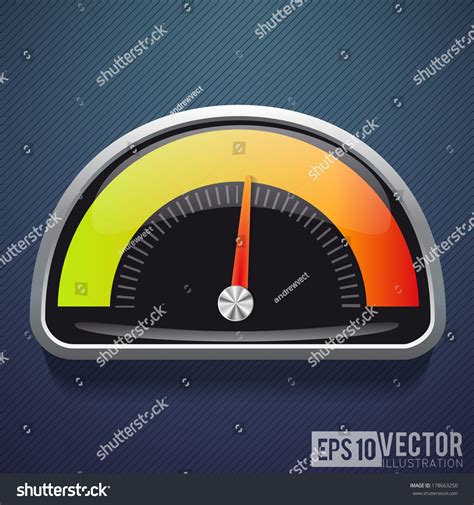 Internet Speed Meter Background Over Royalty Free Licensable Stock Vectors Vector Art