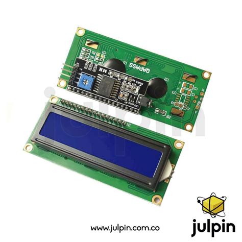 Pantalla LCD 2x16 Con Interfaz I2C