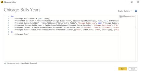 Using M To Create A Custom Function For Web Scraping Phdata
