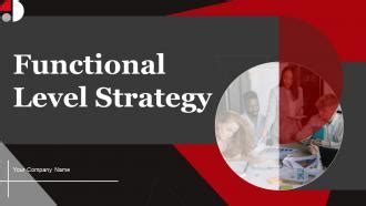 Functional Level Strategy Powerpoint Presentation Slides Strategy CD PPT Template