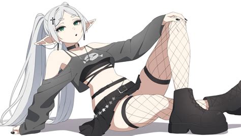 Nekoromancer Frieren Sousou No Frieren Highres Self Upload Belt