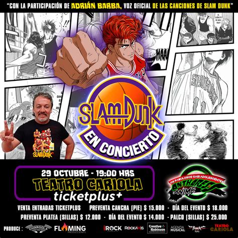 Slam Dunk En Concierto Vuelve El Show Que Revive Lo Mejor Del Cl Sico Anime Japon S Hypermusica