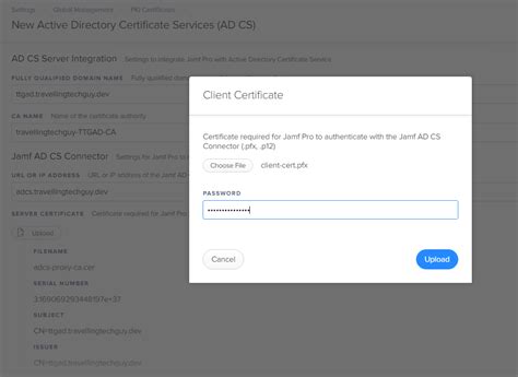 Installing And Troubleshooting The Jamf Adcs Connector Travelling