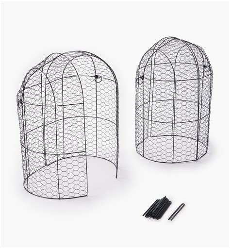 99w9260 Wire Plant Protectors Set Of 2