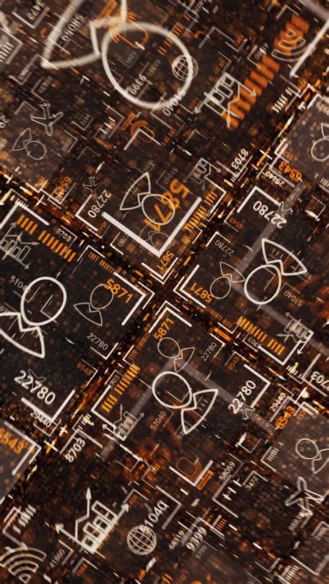 modern data visualization interface premium stock video footage