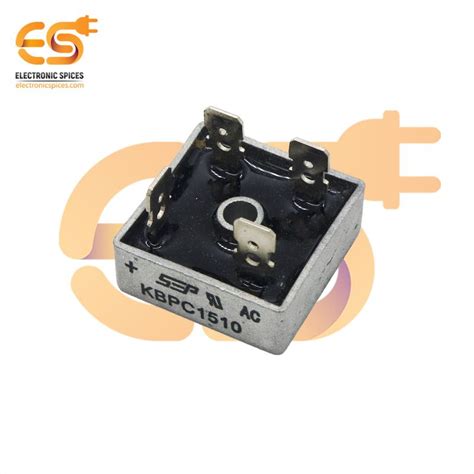 Buy Kbpc1510 15a 1000v Bridge Diode Rectifiers Pack Of 10pcs