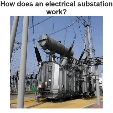 How Does An Electrical Substation Work Iee Business