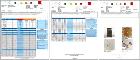 Lube Oil Analysis Report At Carolyn Cotter Blog