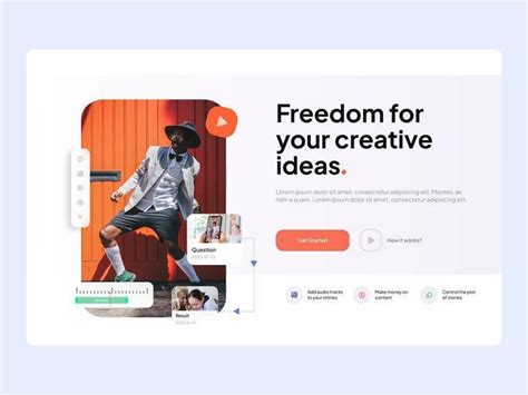 Ui Ux Landing Page Website Design Animation By Bogdan Falin Artofit