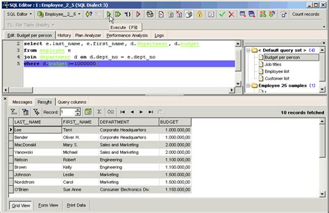 The Database Experts Doc SQL Editor