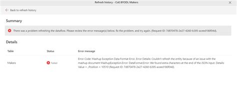 Coe Byodl Starter Kit Bug Coe Byodl Flows Dataflow Issue · Issue