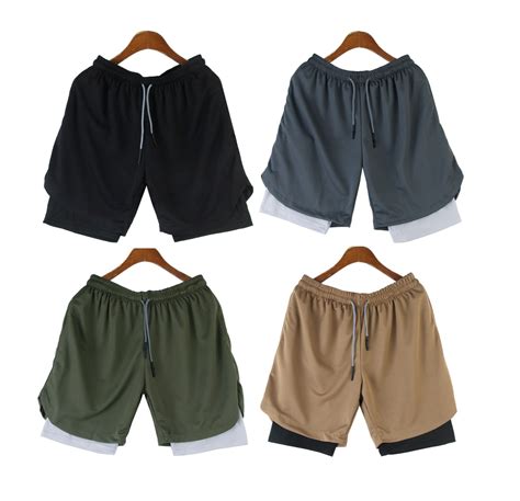 스포츠레이어드팬츠 포켓반바지 레이어드반바지 스포츠반바지 여름 운동 헬스 밴딩바지 밴딩반바지 남성운동복 남성반바지남여공용가능 여성반바지 커플츄리닝반바지 커플운동복 데일리 베이직반바지