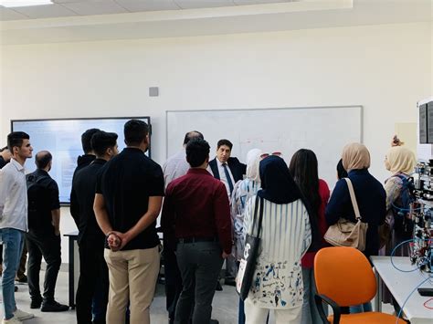 mechatronics department welcomes the university of mosul for insightful
