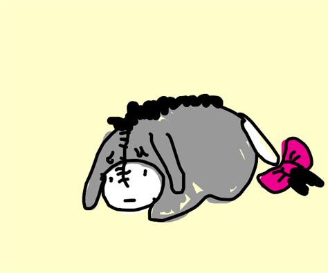 Depressed Eeyore Drawception Depressed Eeyore Drawception