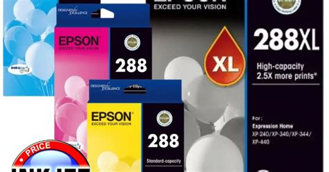 Epson Xp 340 Printer Ink Cartridges — Epson 288 288xl Series Inkjet
