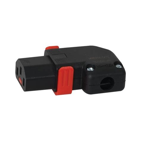 IEC Lock IEC C Rewireable Socket Left Right