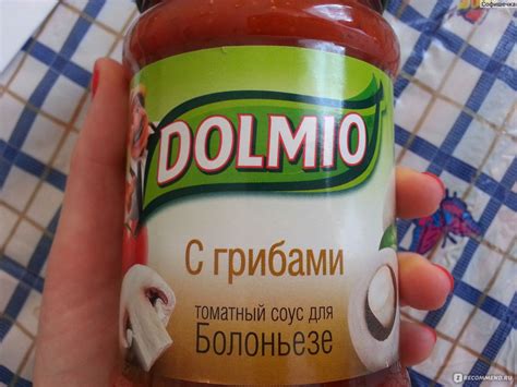 Соус Dolmio Долмио с грибами - «Очень вкусно... сытно... и доступно ...