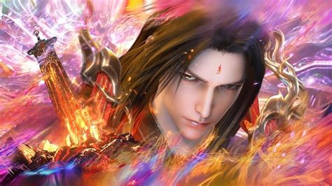 Император Пламени Сяо Ян Великий правитель Расколотая битвой синева небес Youtube